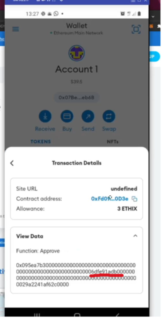 [Bug]: ENS resolving to a wrong address when using a Deeplink for an ERC20 Approve tx · Issue ...