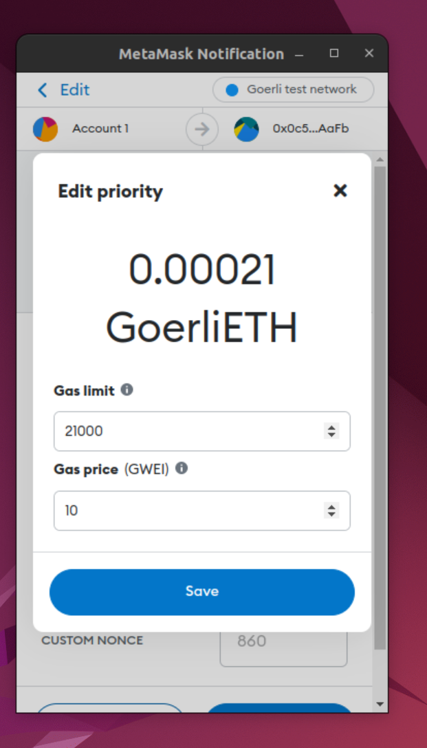 Bug Gas Fee Modal For Legacy Tx Is Displaying The Eip1559 Fee Modal · Issue 5760 · Metamask 