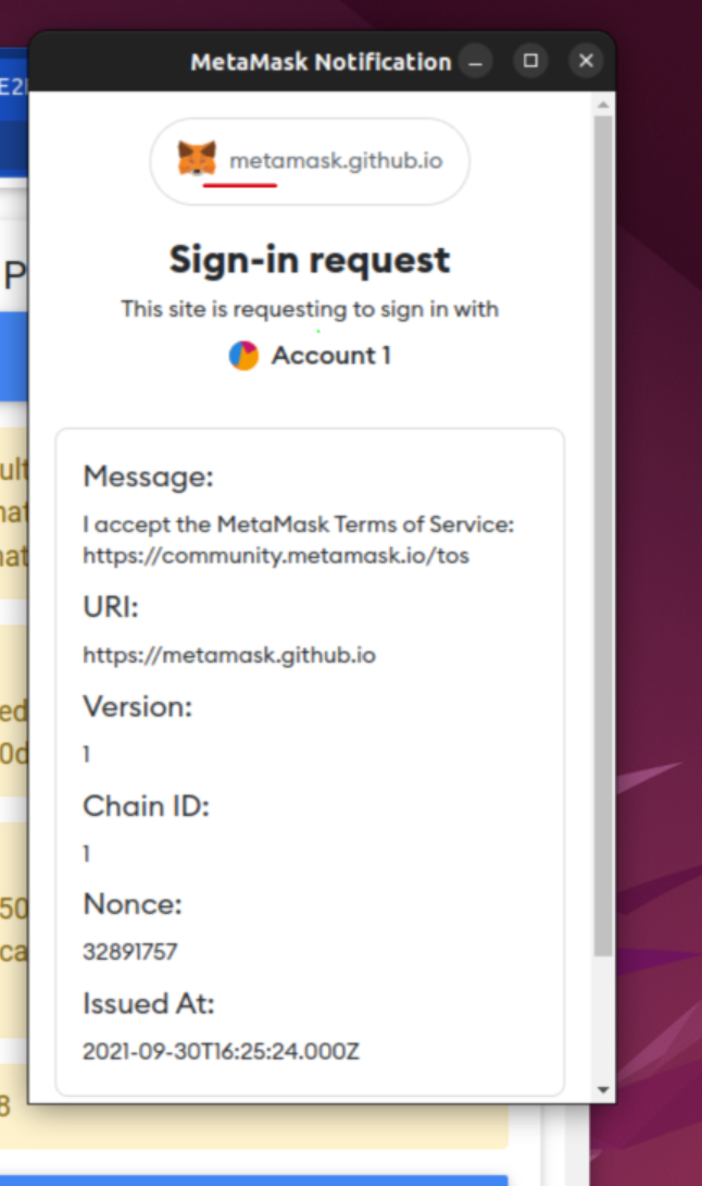 [Bug]: SIWE screen does not display Internet protocol on the domain · Issue #17997 · MetaMask ...