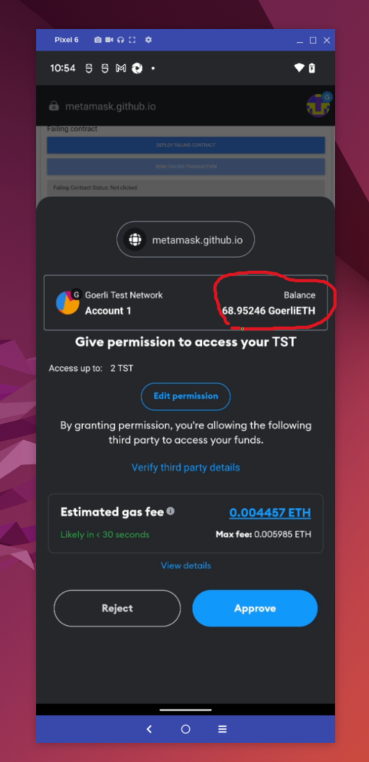 Bug Erc20 Approve Is Displaying Eth Balance Instead Of Token Balance · Issue 5955 · Metamask 3956