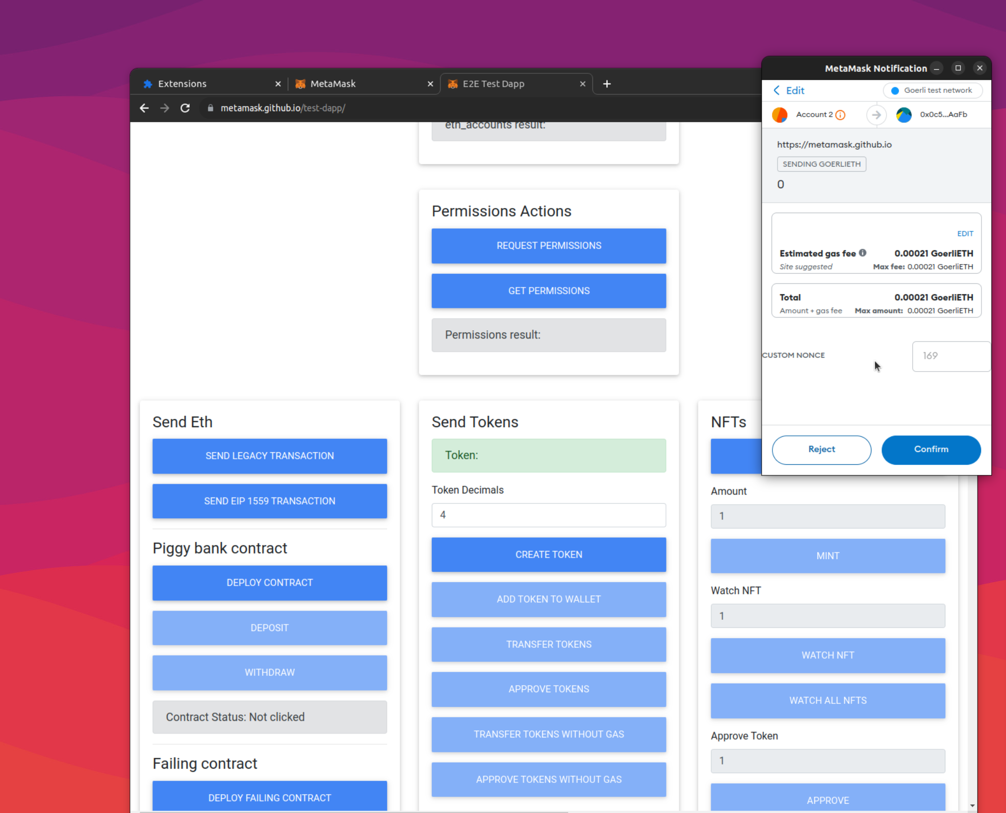 [Bug]: No `Fee details` and ''MetaMask Gas fees` displayed on legacy tx ...