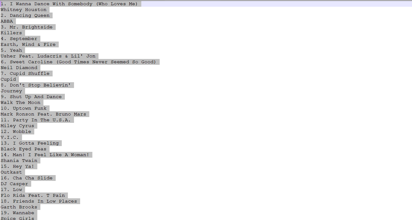 ctrl-a or Find Next Creates a Space to the right of the lines or lines ...