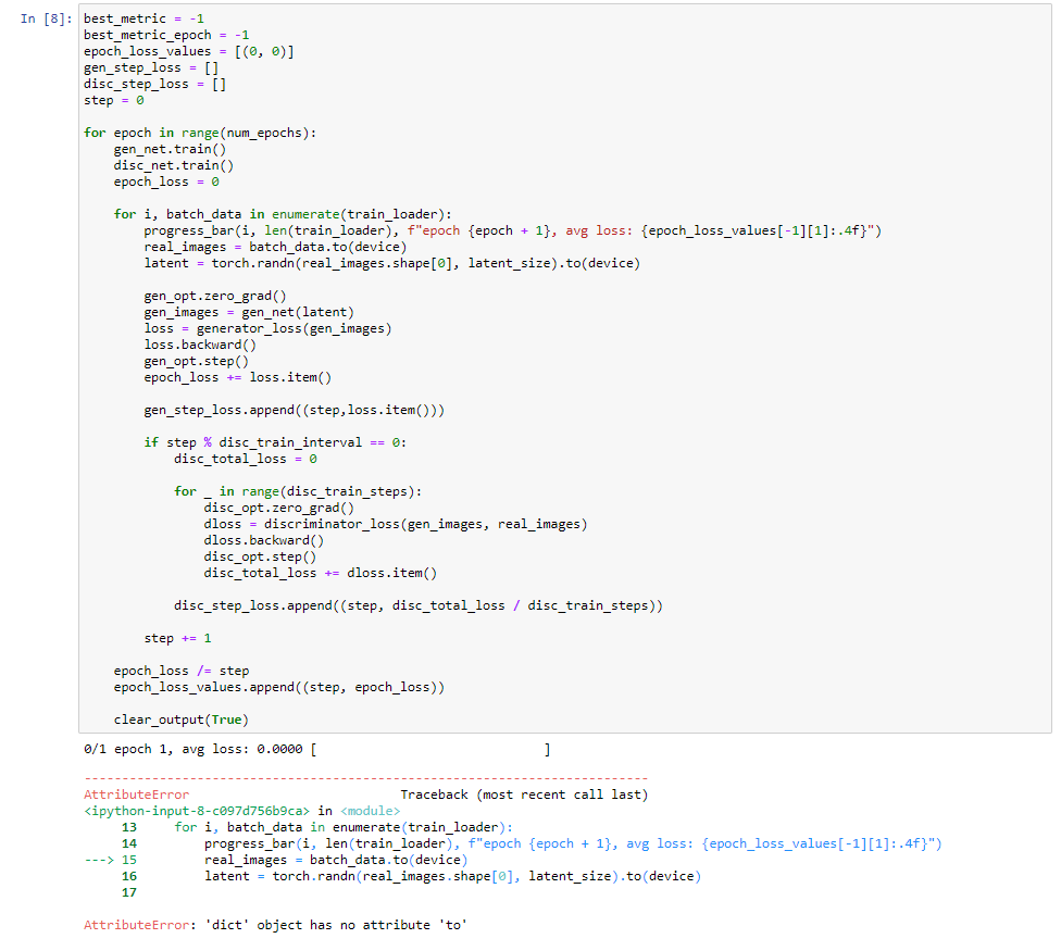 AttributeError: 'dict' object has no attribute 'to' · Issue #844 · Project-MONAI/MONAI · GitHub