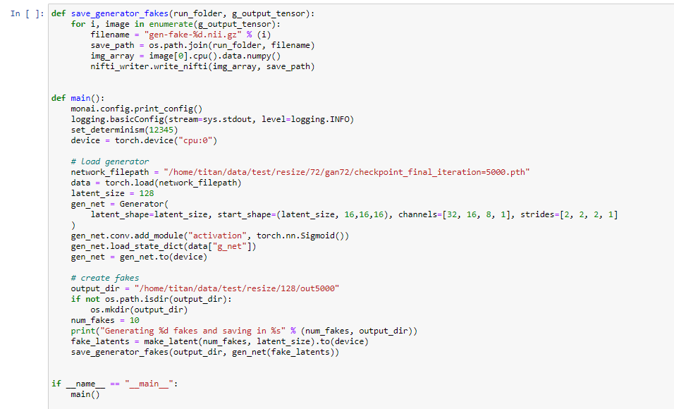 GAN questions · Issue #902 · Project-MONAI/MONAI · GitHub