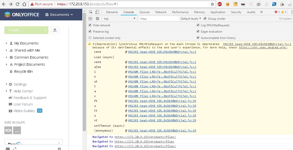 Can't create document and existing documents disappeared · Issue #113 · ONLYOFFICE ...