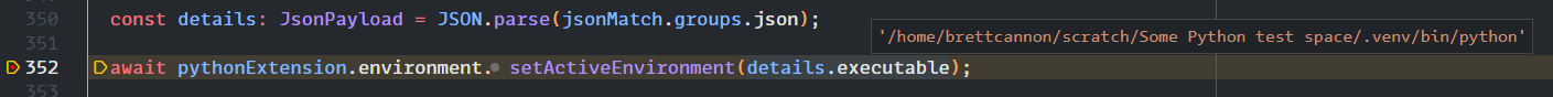 Selected Interpreter Via Api Not Updating In Status Bar · Issue 18987 · Microsoftvscode Python