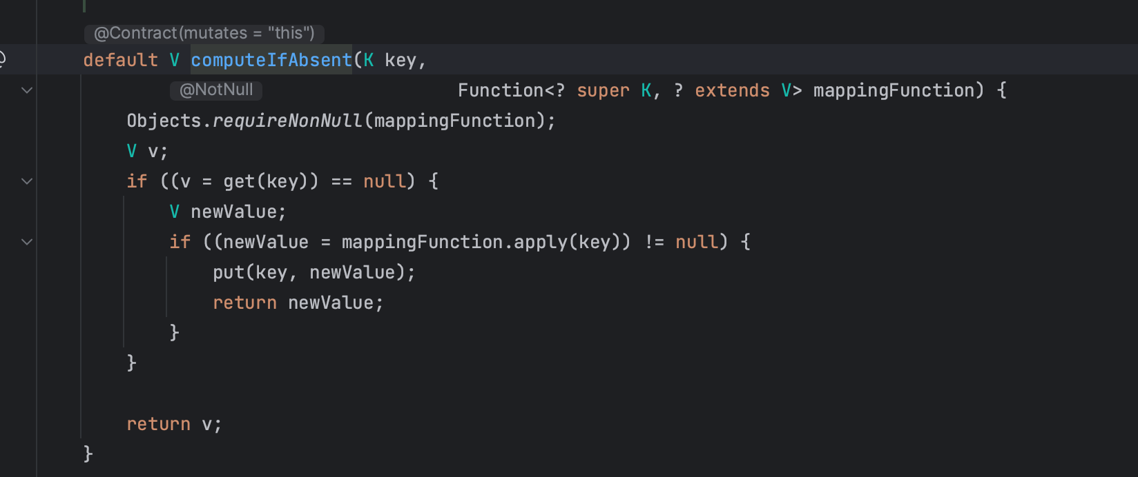optimize the method Tags#ofKey using the computeIfAbsent function to ...