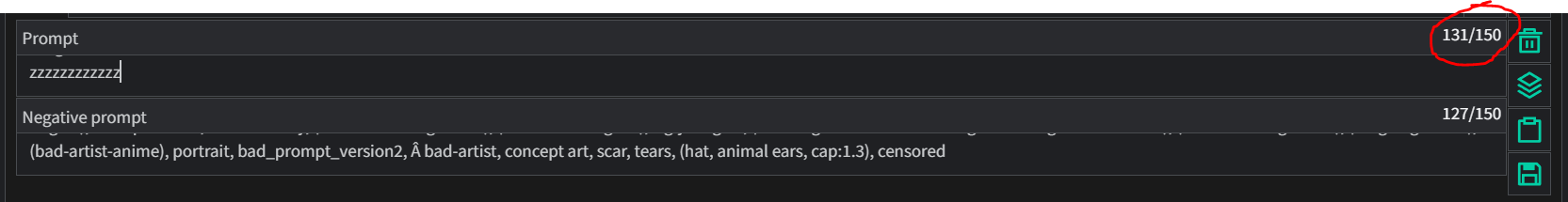 [Bug]: Prompt window not adjusting to prompt size · Issue #151 · anapnoe/stable-diffusion-webui ...