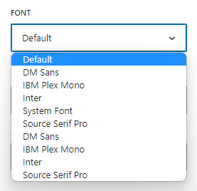 Webfonts aren't working as expected. · Issue #46289 · WordPress/gutenberg · GitHub