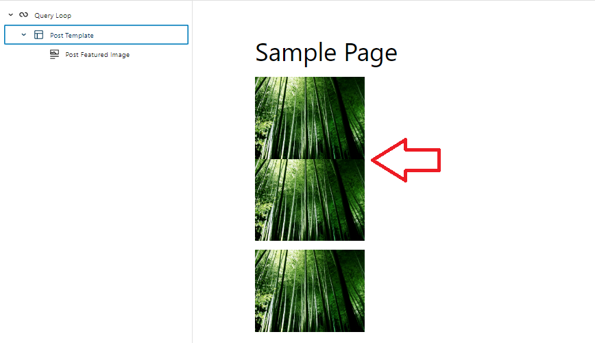 Query Loop: Small image and title pattern has incorrect spacing · Issue #47129 · WordPress ...