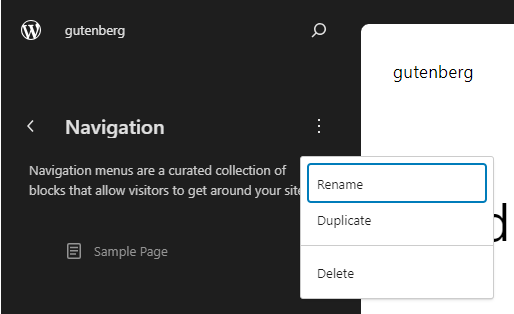 Custom Patterns: Allow renaming and duplication within the Site Editor · Issue #51919 ...