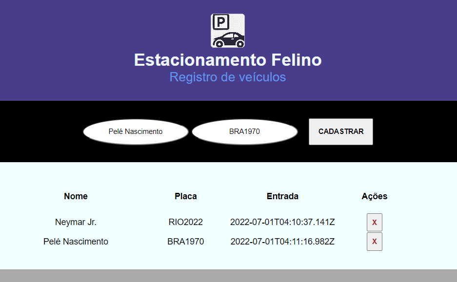 GitHub - pixelflowart/Estacionamento-Typescript