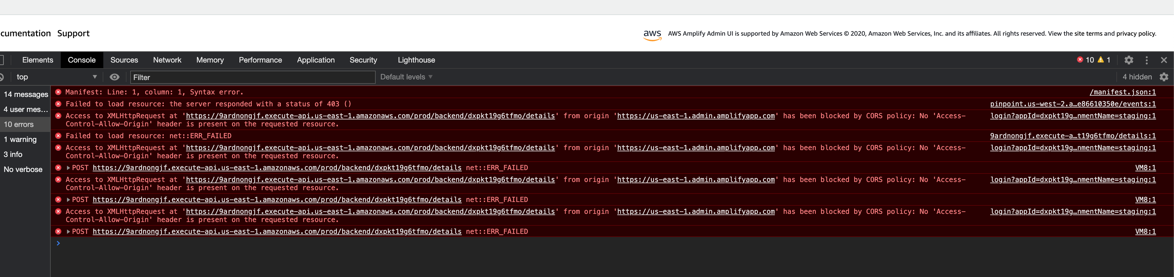 A valid backend environment was not specified · Issue #54 · aws-amplify/amplify-studio · GitHub