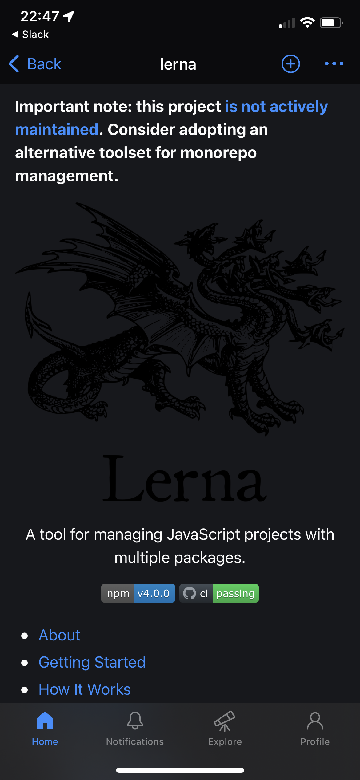 Maintenance: Research & consider alternatives to lerna · Issue #814 · aws-powertools/powertools ...