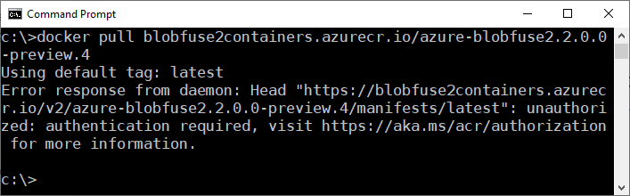 No access to docker image in container registry · Issue #1048 · Azure ... No access to docker image in container registry · Issue #1048 · Azure ...