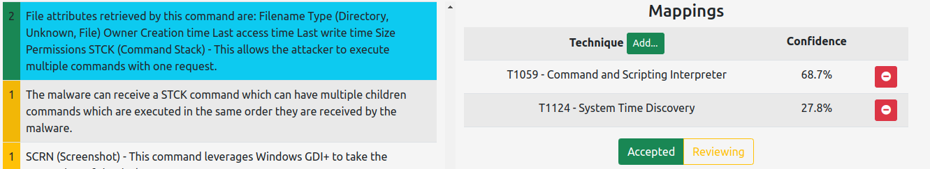 GitHub - sscretchen/ctireports: Analyzing CTI reports with TRAM and the MITRE ATT&CK framework