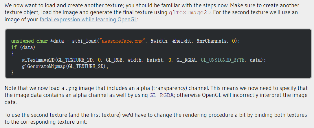章节 纹理”缺少一段 · Issue 170 · Learnopengl Cnlearnopengl Cn · Github