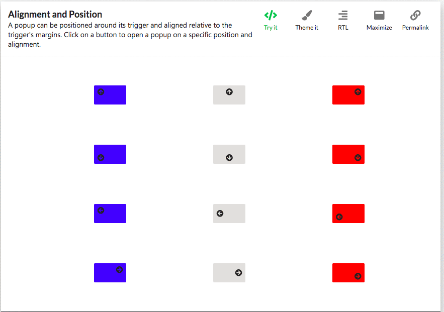 Popup position example is not working properly in RTL mode · Issue #288 · microsoft/fluent-ui ...