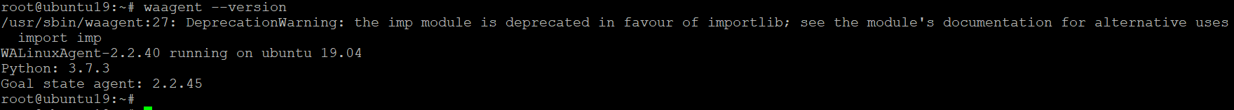 [bug] Warning The Imp Module Is Deprecated In Favour Of Importlib · Issue 1473 · Azure