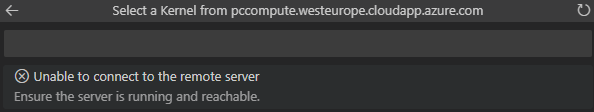 Issues with connecting to remote Jupyter server kernel in VS Code · microsoft PlanetaryComputer ...