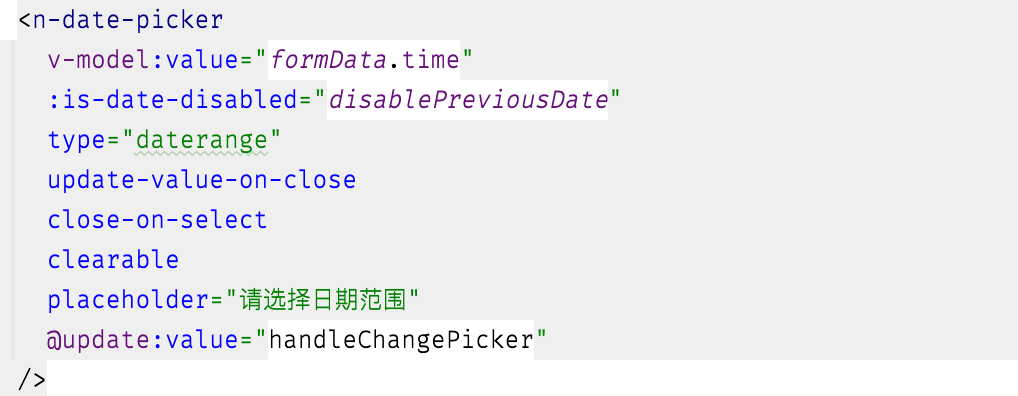 Date Picker 日期范围选择，当选择第一个日期后给一个回调事件？ · Issue #1186 · tusen-ai/naive-ui · GitHub