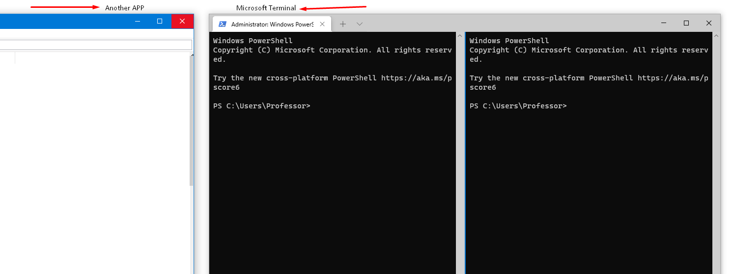 Scrollbar height, width is not same with system value. · Issue #10226 · microsoft/terminal · GitHub