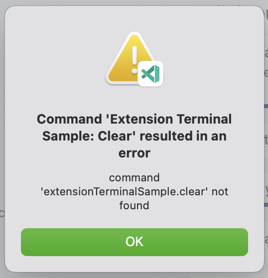 extension-terminal-sample is not working. · Issue #907 · microsoft ...