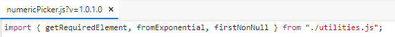 The requested module './utilities.js' does not provide an export named 'firstNonNull' · Issue ...