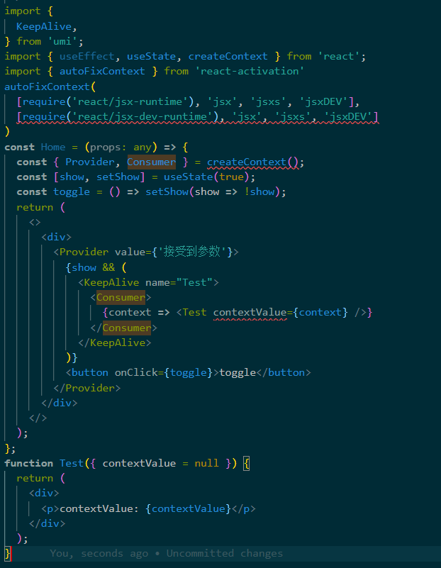 umi3+ts的 Context问题 · Issue #55 · alitajs/umi-plugin-keep-alive · GitHub umi3+ts的 Context问题 · Issue #55 · alitajs/umi-plugin-keep-alive · GitHub