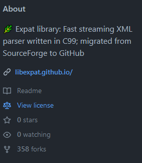 Add license file to repository root · Issue #585 · libexpat/libexpat ...