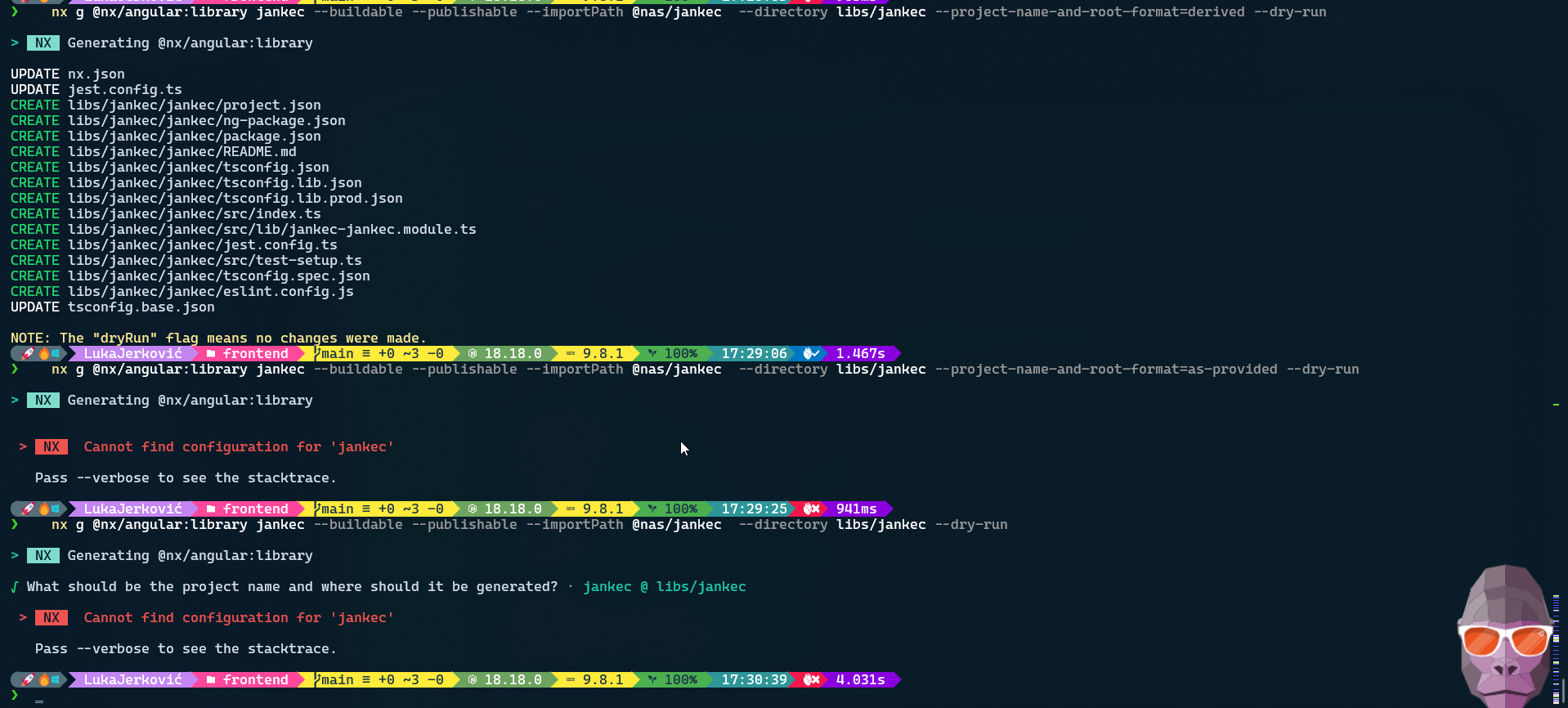 Angular Library Generator Not Working · Issue 19795 · Nrwl Nx · Github