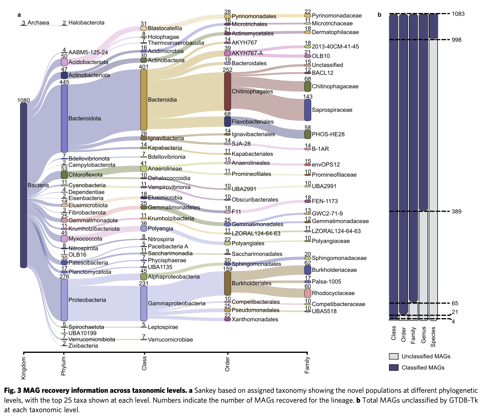Making the Sankey fig based on the "gtdbtk.bac120.summary.tsv" generated by"GTDB-Tk class_wf ...