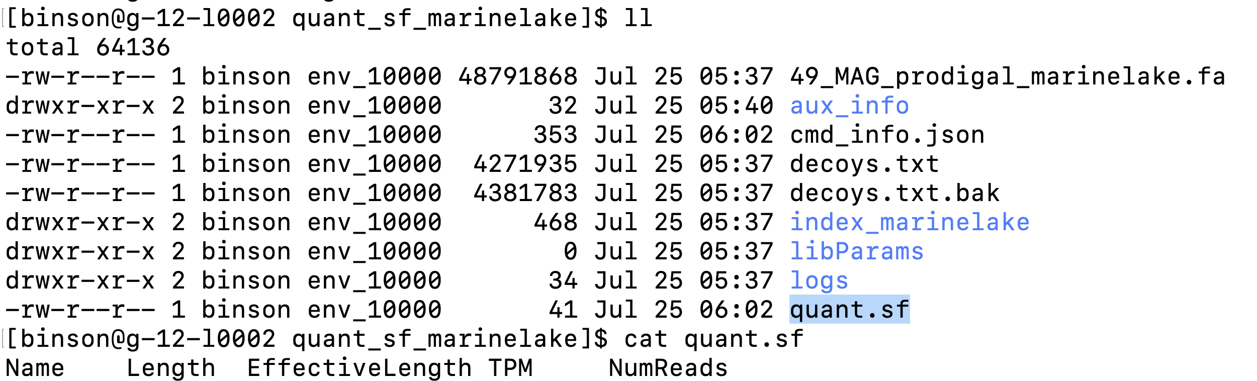 Empty quant.sf · Issue #6 · ZengJiaxiong/Phosphorus-cycling-database ...