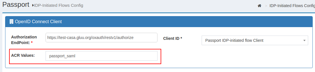 Setting custom acr-value for IDP-Initiated Flow · Issue #2051 · GluuFederation/oxTrust · GitHub
