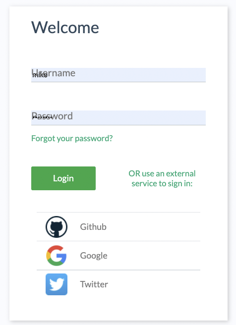 Enhance casa login page and its derivations when the browser saves ...