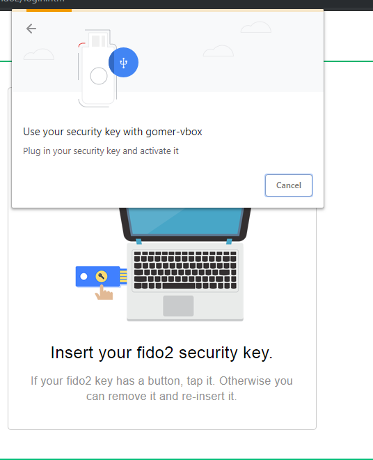 fido2 authentication not working in chrome · Issue #1224 · GluuFederation/oxAuth · GitHub