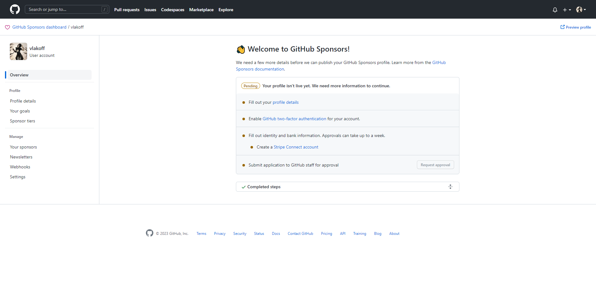 Recursive, infinite loading on dashboard of disabled sponsor account · community · Discussion ...