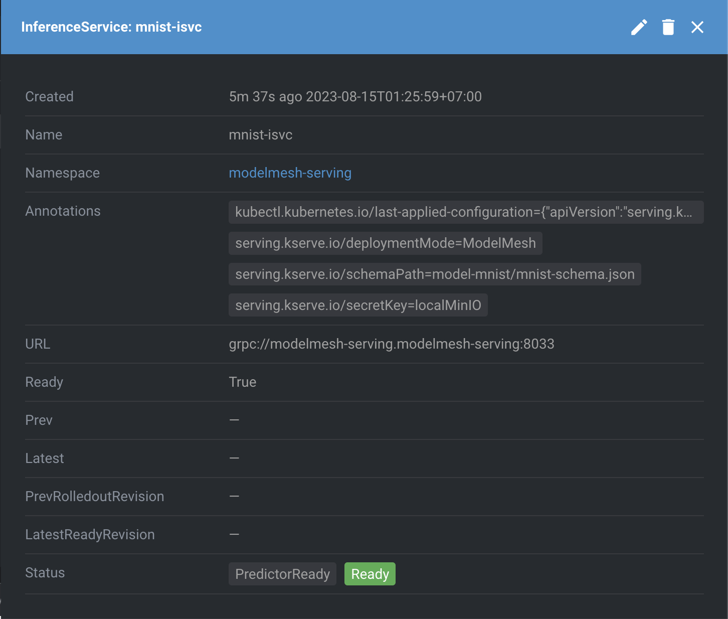 Data Plane API Error - "Not Found" when Retrieving Model Metadata · Issue #418 · kserve ...