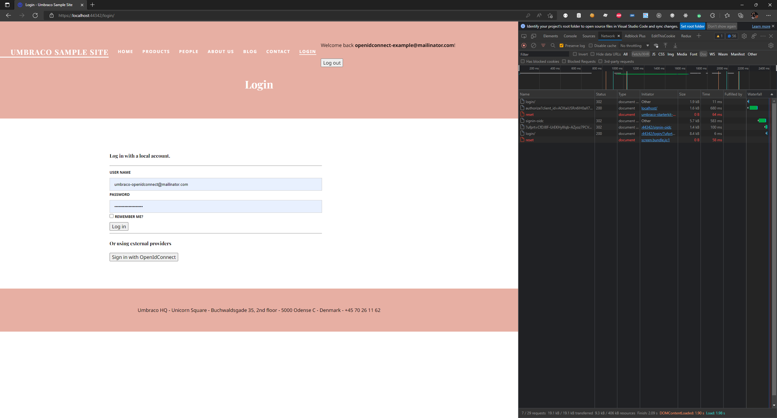 Login with OpenIdConnect gives FOREIGN KEY constraint failed error · Issue #12853 · umbraco ...