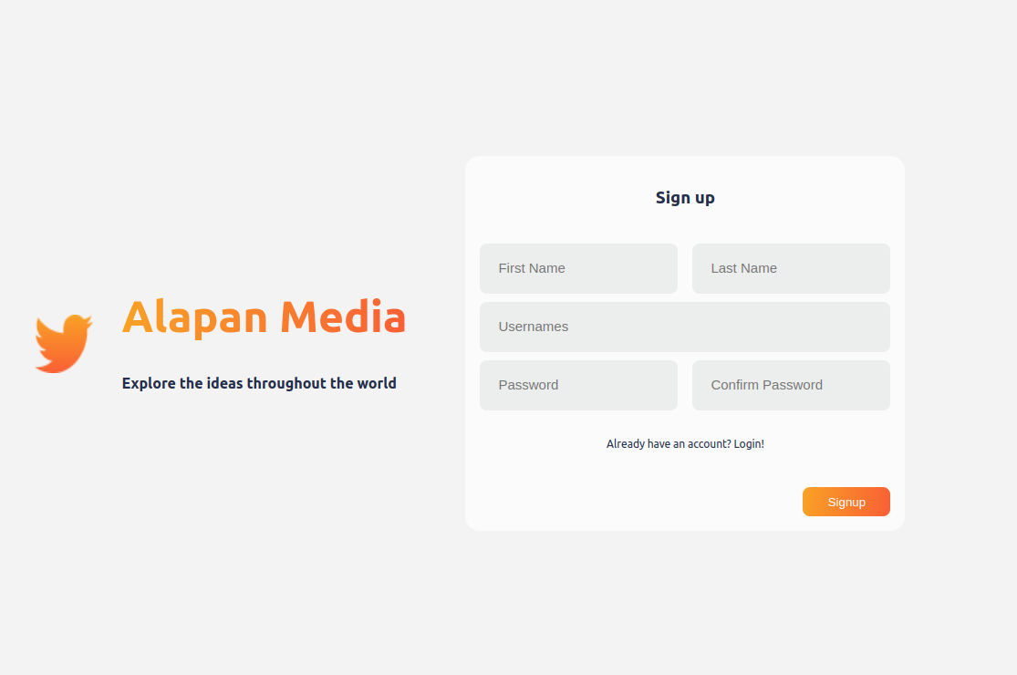 GitHub - Anand-Theertha/SocialMedia-Front-End