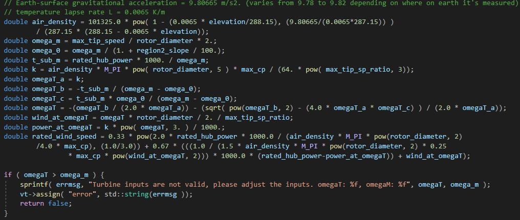 Wind "Define Turbine Design Characteristics" option causes UI callback ...