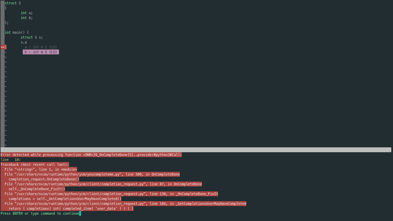 Invalid literal for int() error with ccls language server · Issue #1240 · neoclide/coc.nvim · GitHub