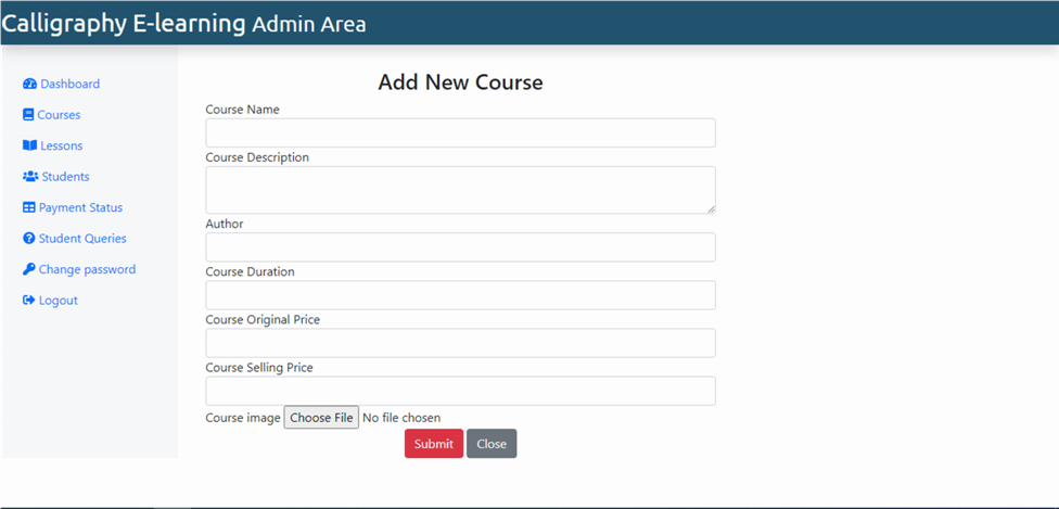 GitHub - Siddhiparab2302/Calligraphy-E-Learning-Website