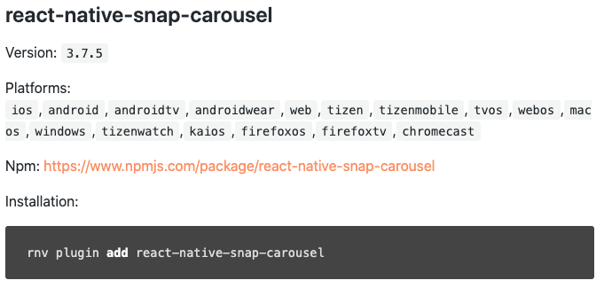 react-native-snap-carousel not working with Tizen and WebOS · Issue #720 · flexn-io/renative ...