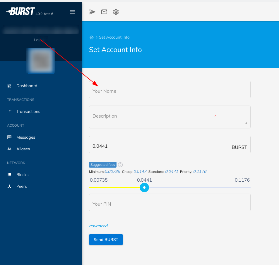 Set account info doesn't show current values in fields · Issue #412 · signum-network/phoenix ...