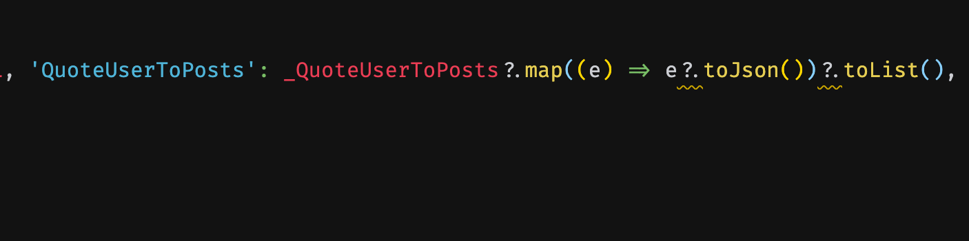 Warning: Operand of null-aware operation '?.' has type ' ' which excludes null. · Issue #801 ...