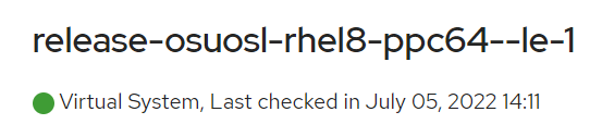 Release Osuosl Rhel8 Ppc64le 1 Offline · Issue 2989 · Nodejsbuild · Github 3629
