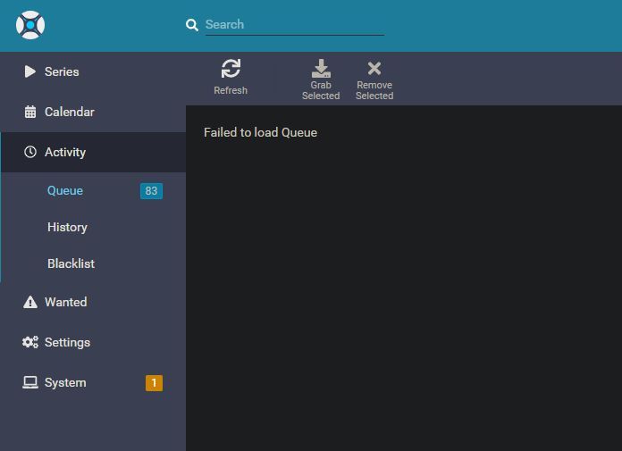 Failed to load queue · Issue #3461 · Sonarr/Sonarr · GitHub