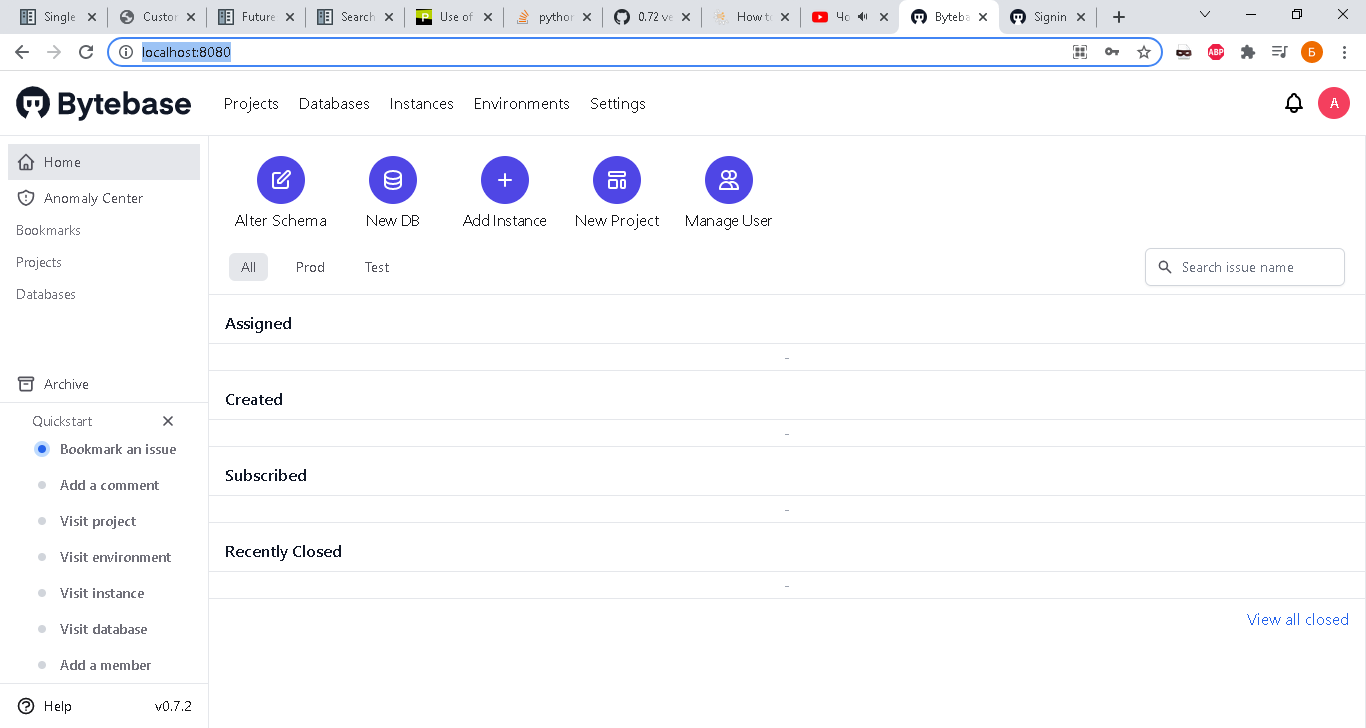 0.72 version docker 401 error · Issue #31 · bytebase/bytebase · GitHub