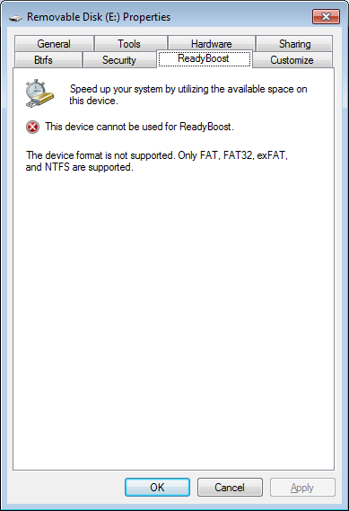 ReadyBoost · Issue #178 · maharmstone/btrfs · GitHub